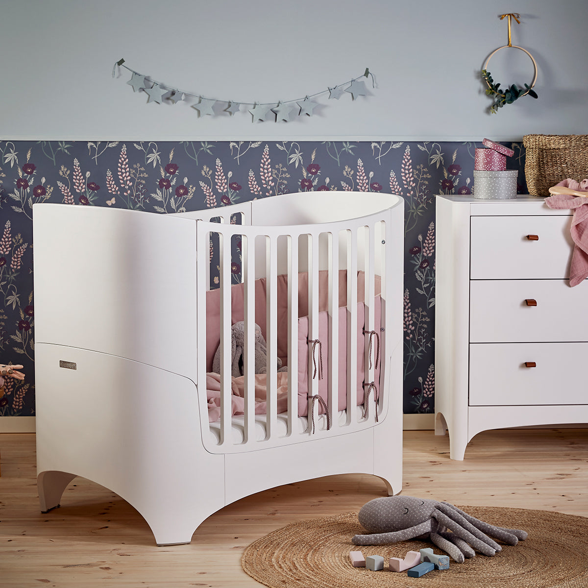 Leander Baby Cot Whitewash