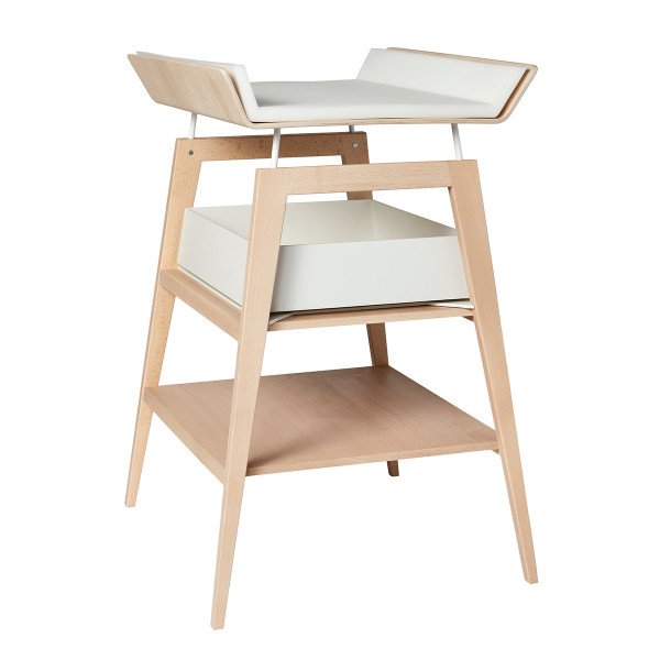Linea by Leander Change Table - Natural Wood Design