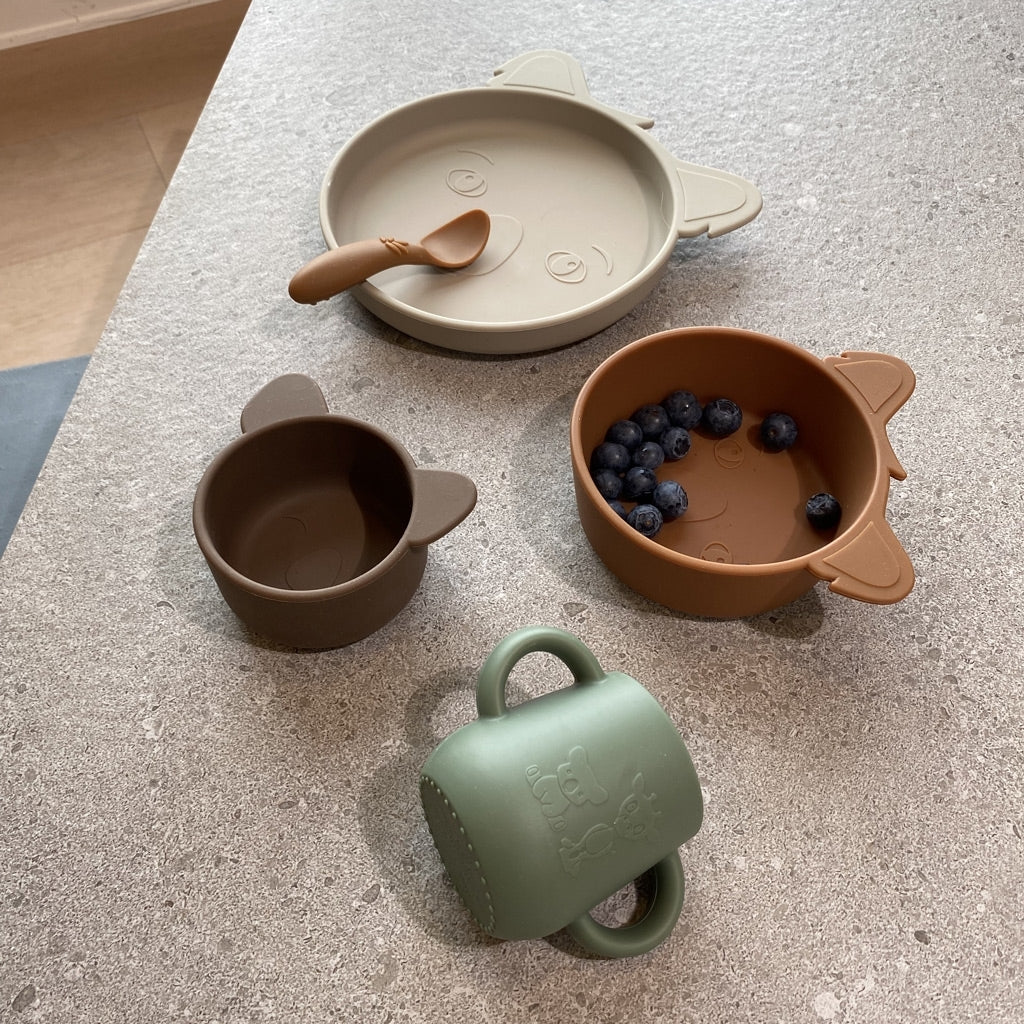 Alex Silicone Deep Plate 2-pack VARIOUS COLOURS