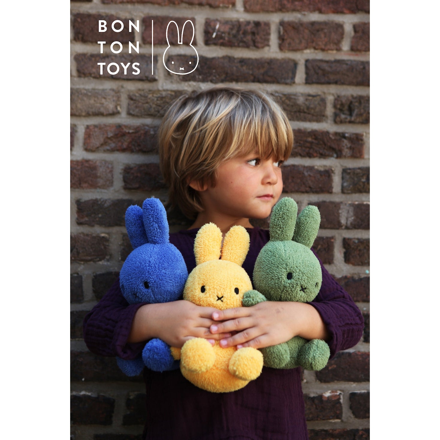 Miffy Terry Toy - Plush Selection in Various Colours