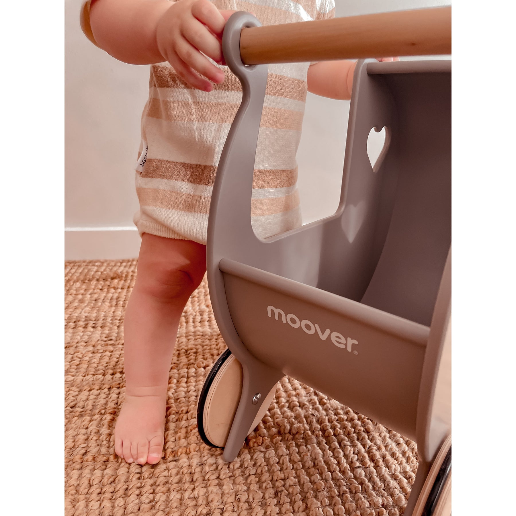 Classic Doll Pram In Sweet Love Heart Design - Shop Online