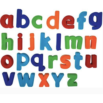Alphabet Set Small 6cm