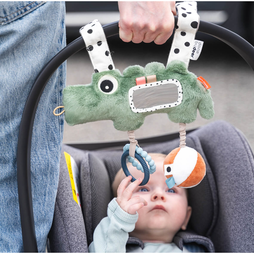 Hanging Activity Toy - Croco Green