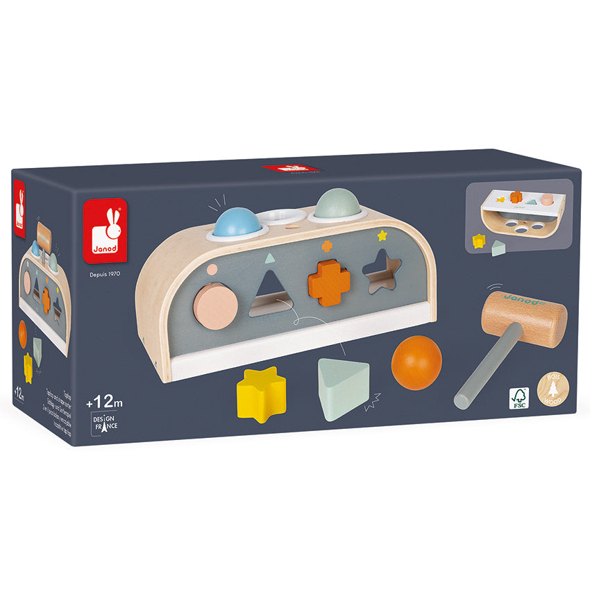 Cocoon Tap Tap Shape Sorter - Shape & Coordination Fun