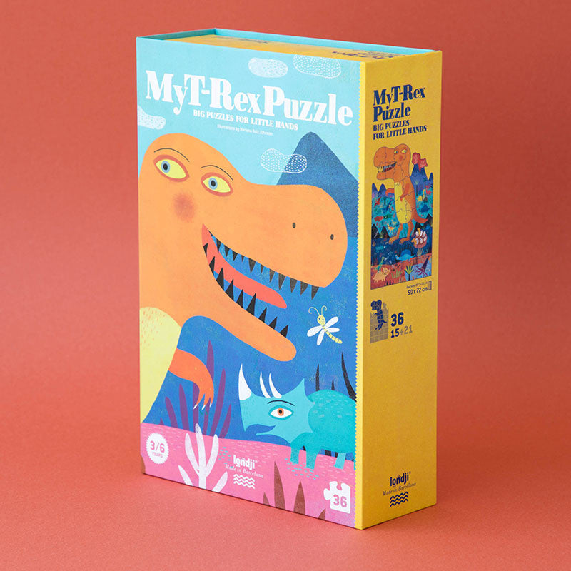 Londji My T-Rex Puzzle - Engaging Dinosaur-Themed Puzzle