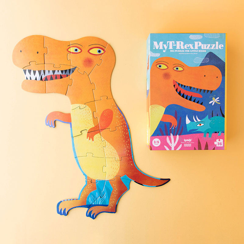 Londji My T-Rex Puzzle - Engaging Dinosaur-Themed Puzzle