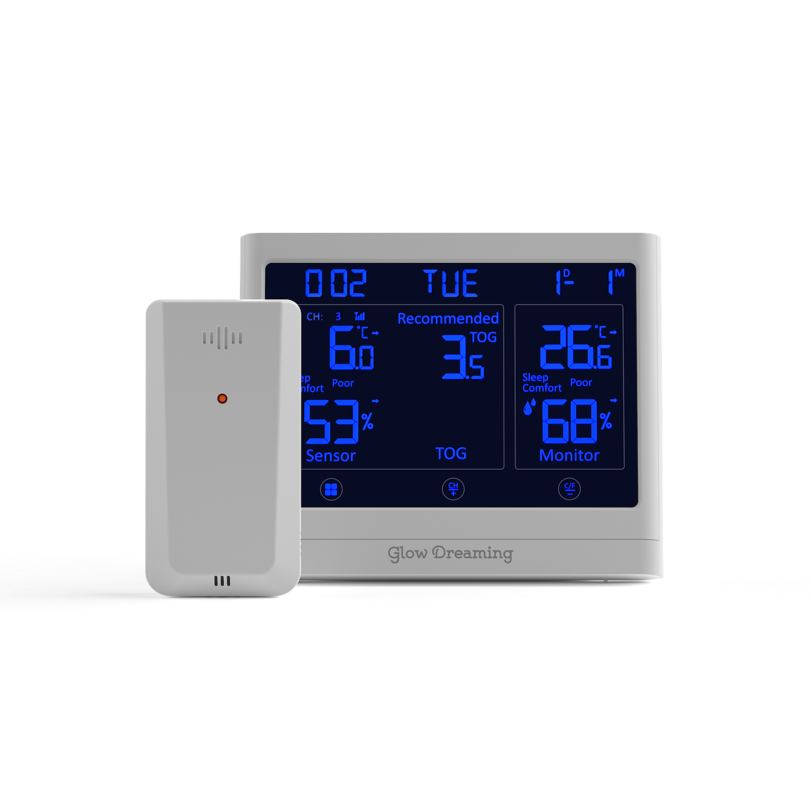 Glow Perfect Sleep Sensor - Monitor & Ensure Rest