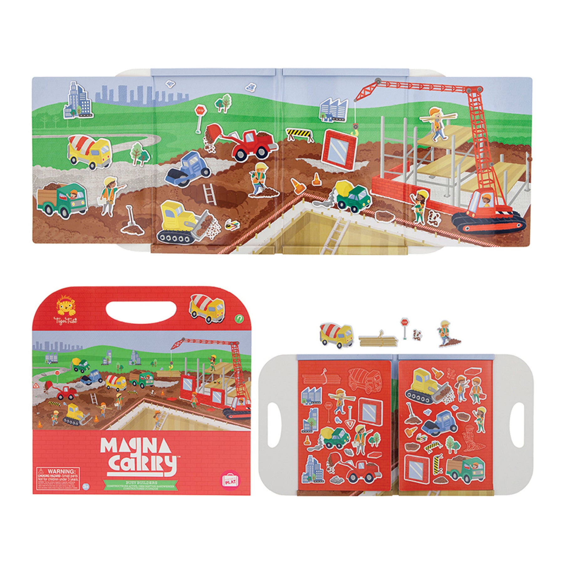 Magna Carry - Busy Builder Construction Fantasy Set