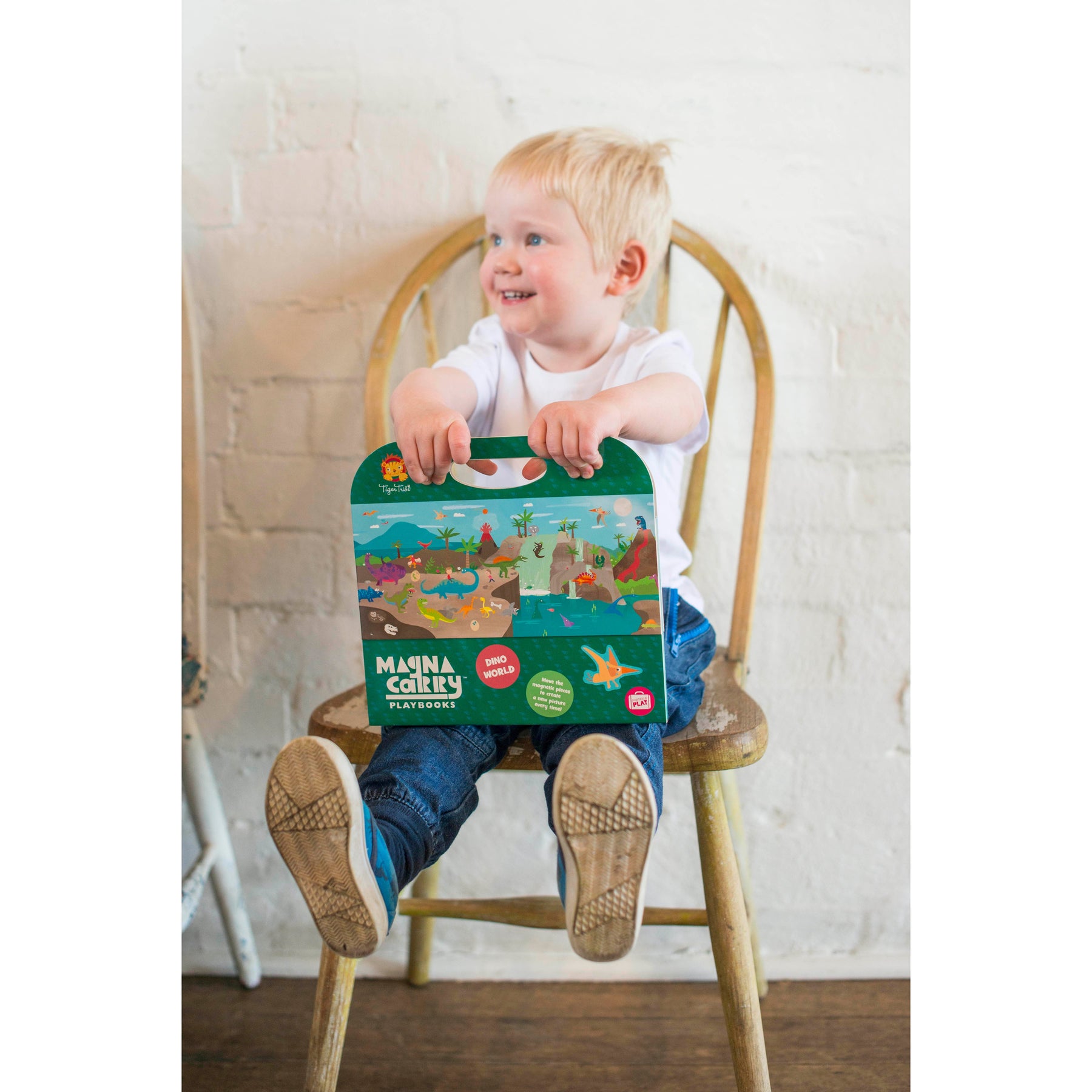 Magna Carry - Dino World Prehistoric Adventure Set