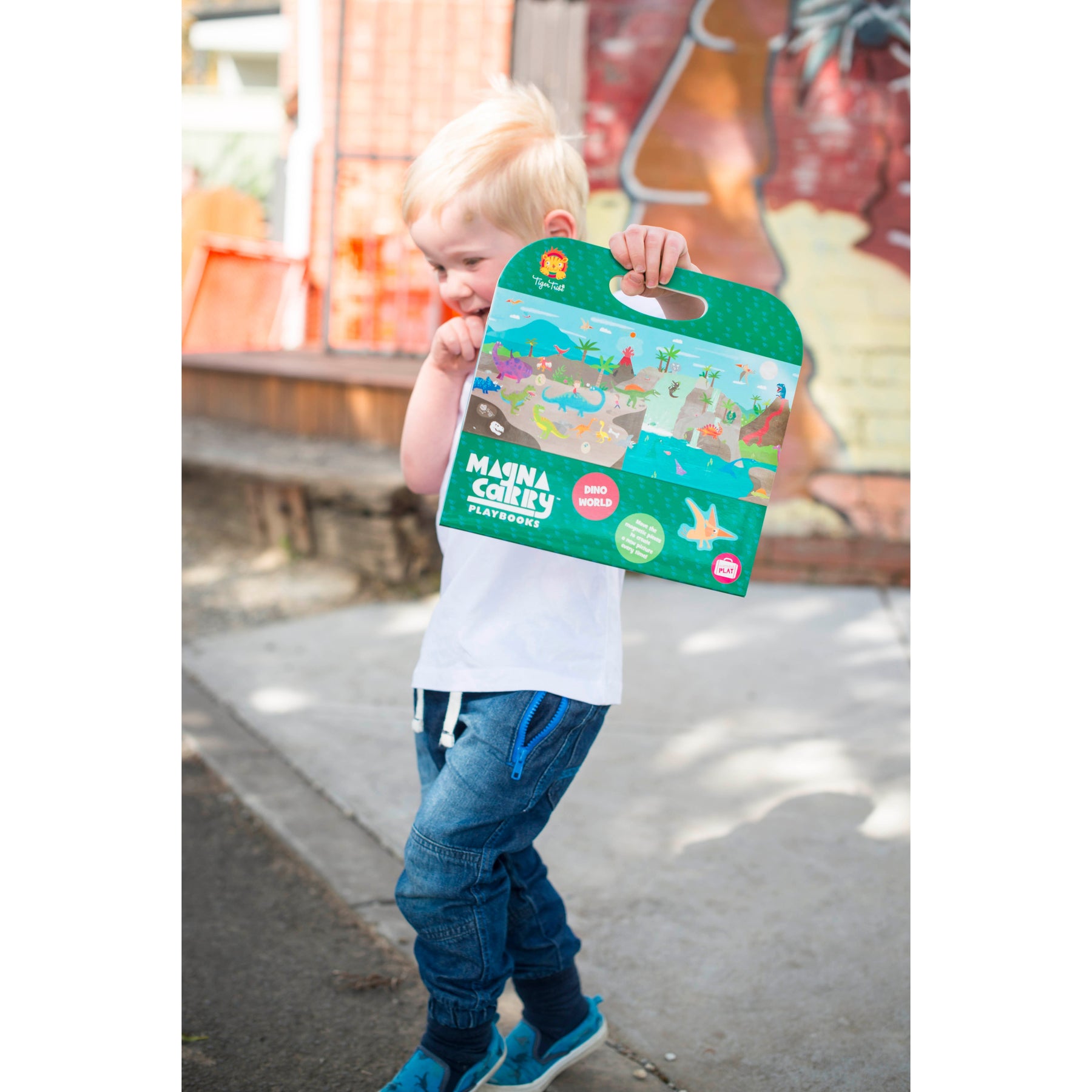 Magna Carry - Dino World Prehistoric Adventure Set