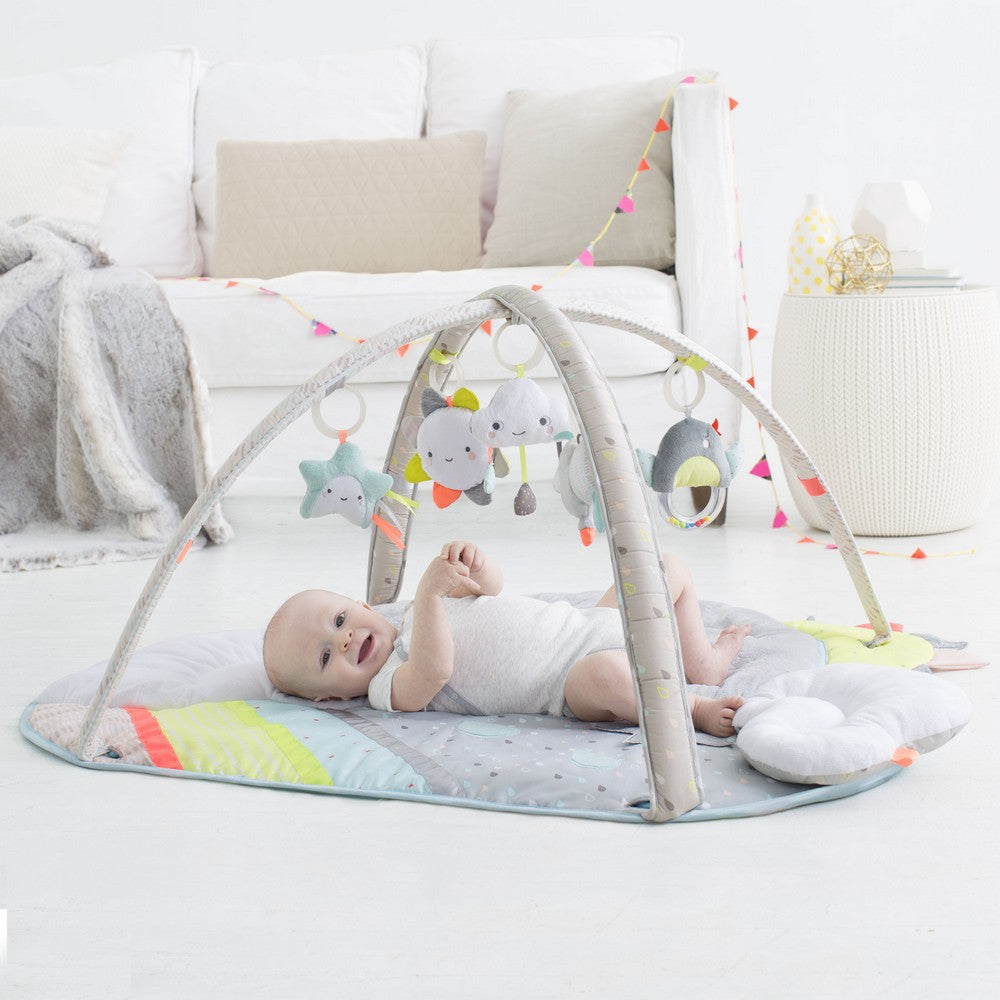 Skip Hop Silver Lining Cloud Gym - Engaging & Soft Playmat