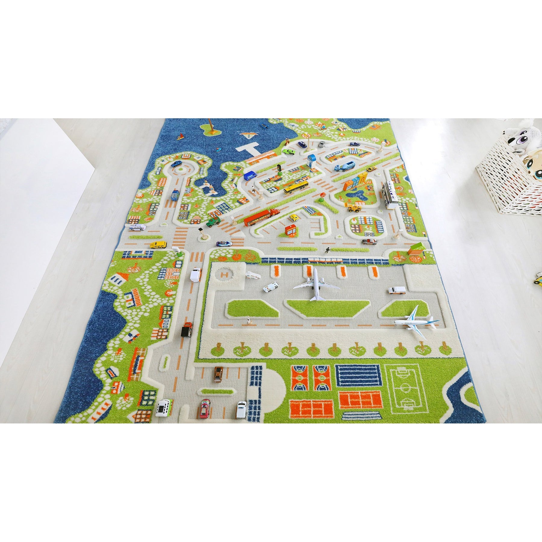 IVI Mini City Rug Extra Large - Fun Play & Decor Rug