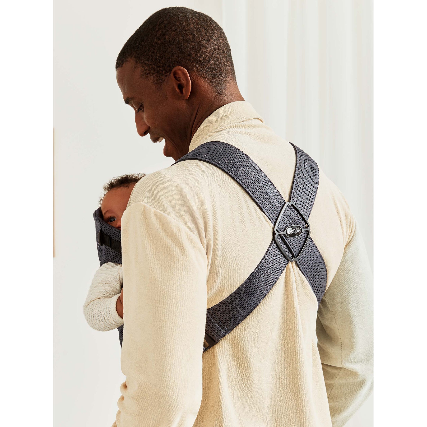 Baby Carrier Mini In Anthracite 3D Mesh - Metro Baby