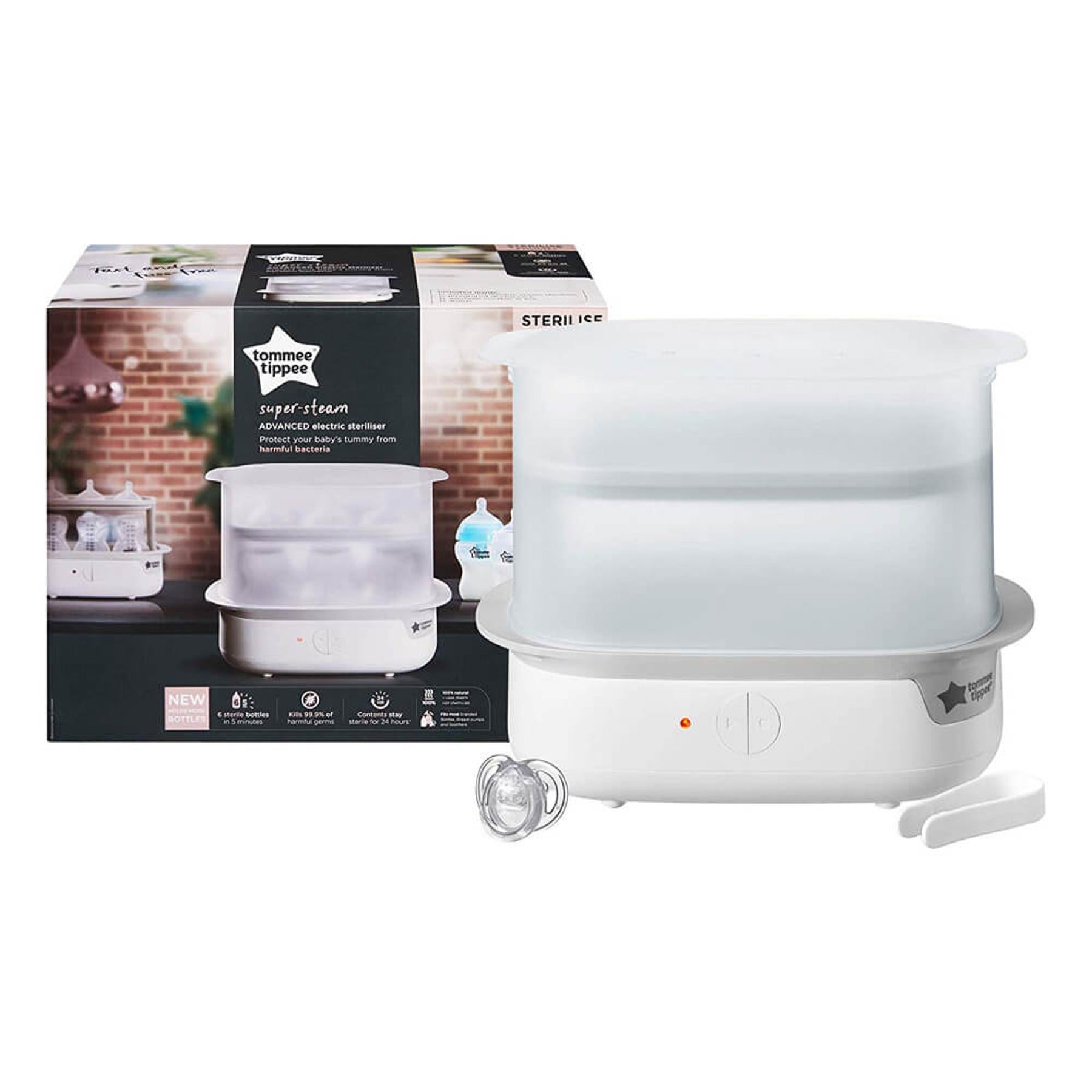 Super Steam Advanced Electric Steriliser - Shop Online Now